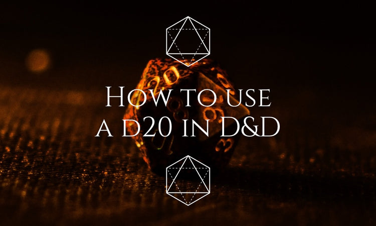 How to use a d20 in D&D – The Shop of Many Things