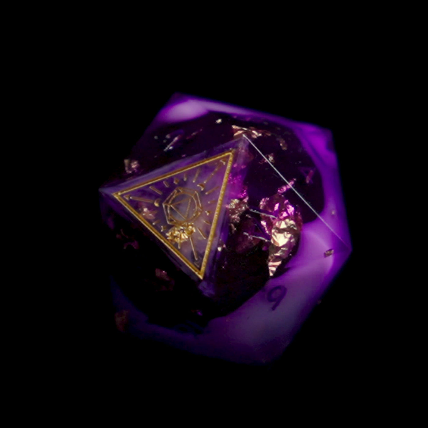 Ascendice - The World's Most Epic D20 • Floating Dice for D&D